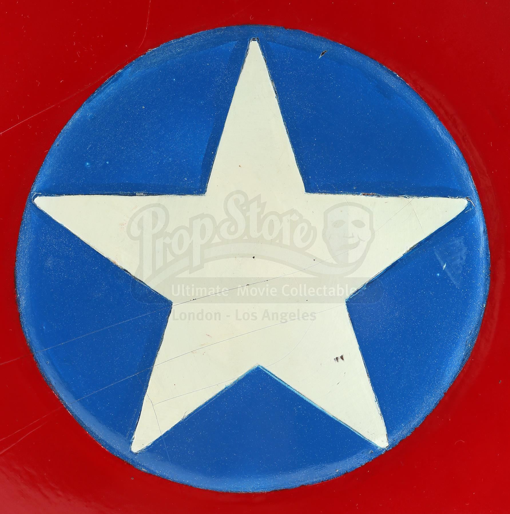 Captain America’s (Matt Salinger) Metal Circular Shield Prototype ...