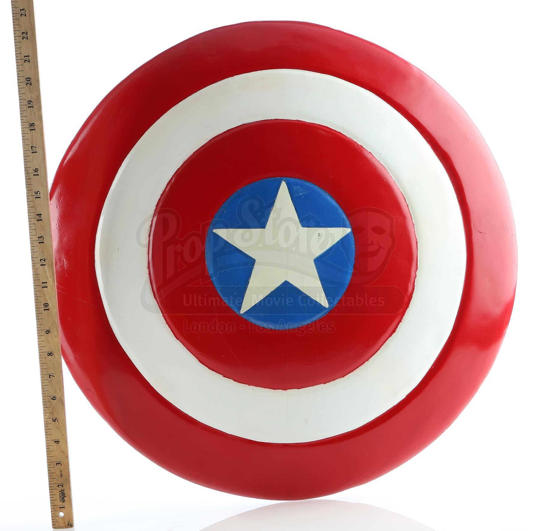 Captain America’s (Matt Salinger) Metal Circular Shield Prototype ...