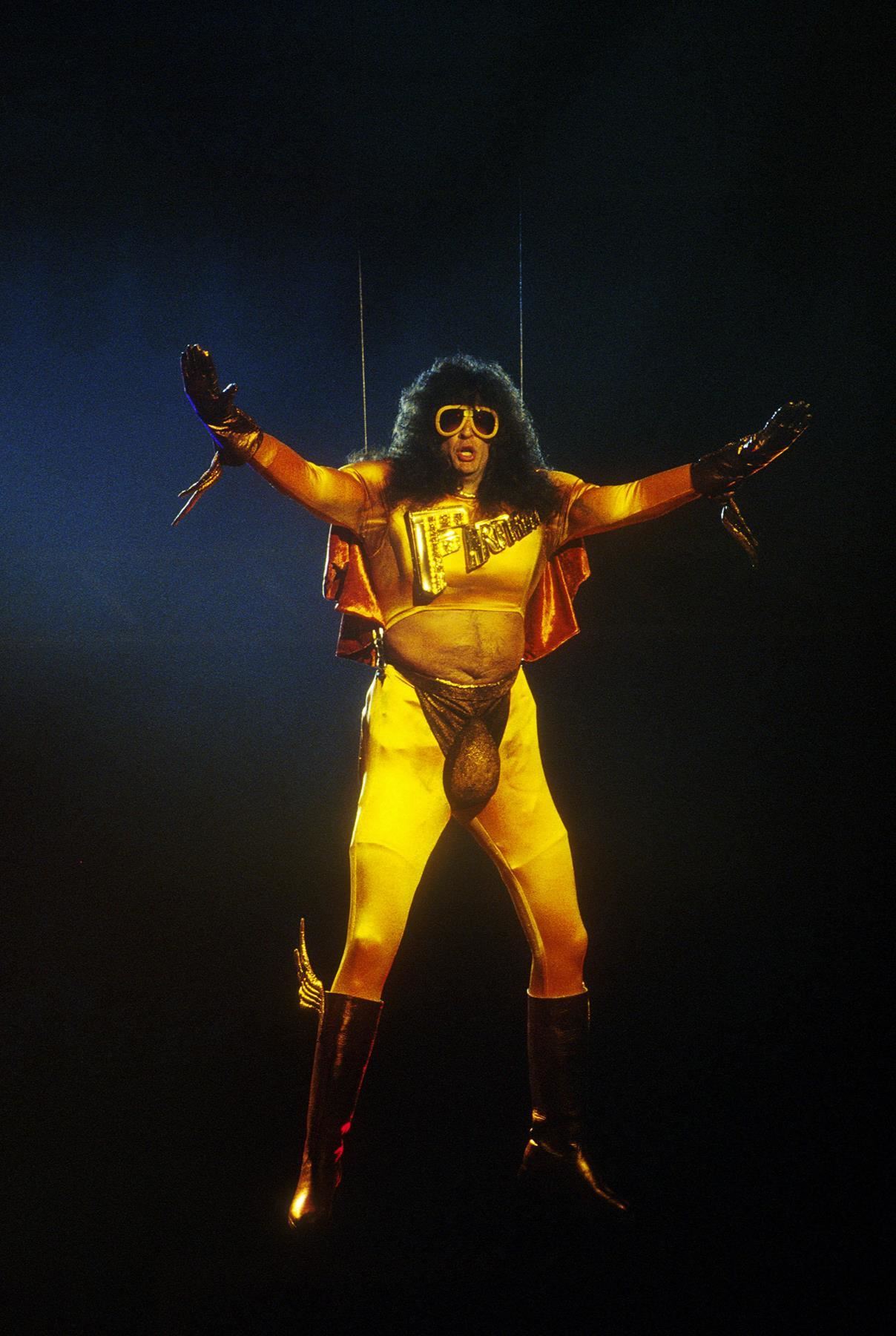 Fartman's (Howard Stern) Light-Up Superhero Costume - 1992 MTV VIDEO ...