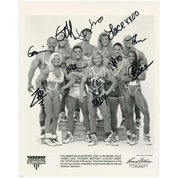 Autographed Cast Photo - AMERICAN GLADIATORS (1989 - 1997)