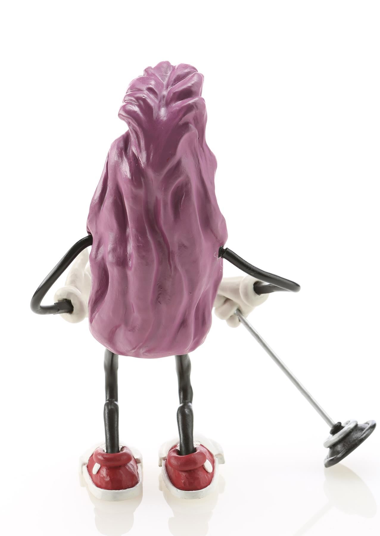 A.C.'s California Raisin Puppet and Microphone Replica On Stand Signed ...