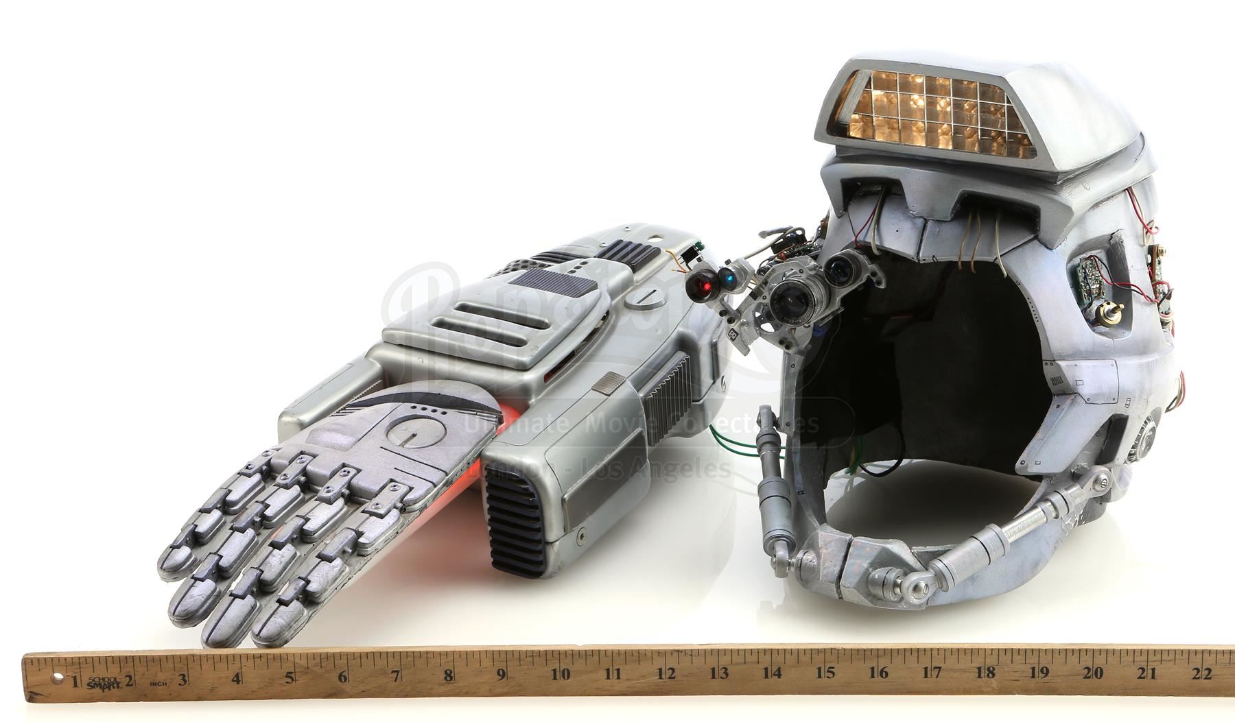 Orkin Man's Cyborg Helmet and Left Hand Blaster - ORKIN PEST CONTROL ...