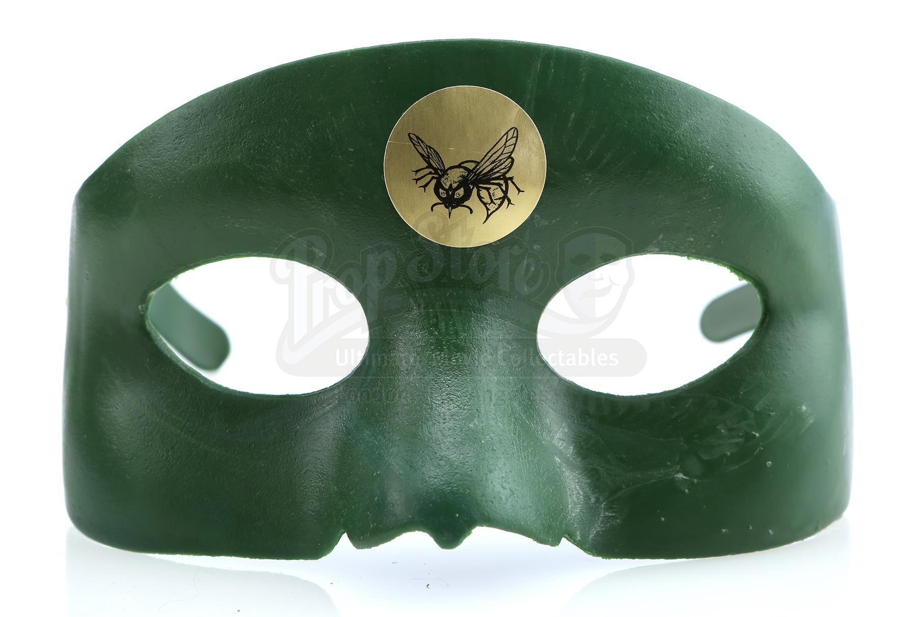 Green Hornet's (Van Williams) Plaster Face Cast and Signed Toy Mask ...