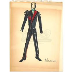 William Ware Theiss Hand-Drawn Costume Sketch Of Larry Marvick’s (David ...