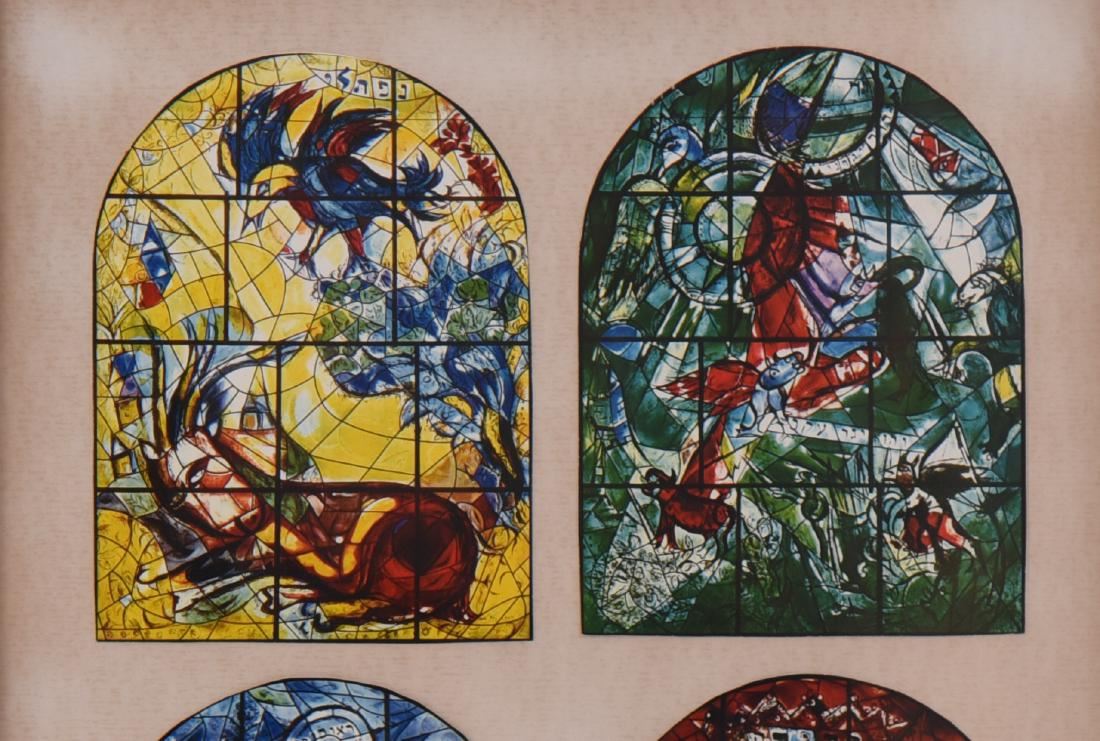 Marc Chagall The Six Stained Glass Windows