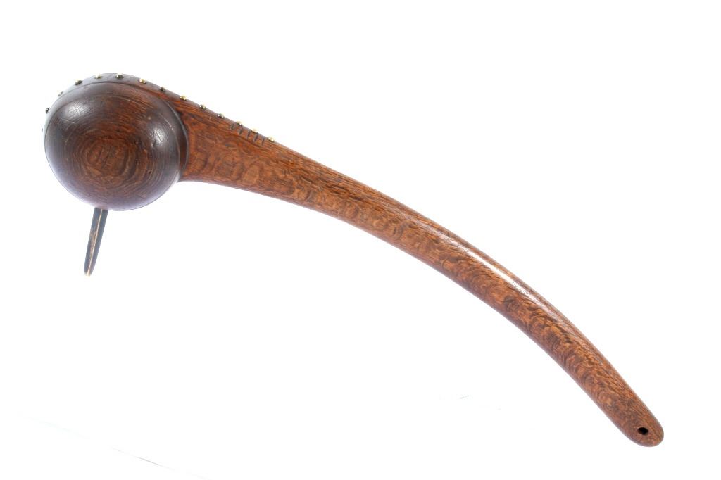Southern Plains Ball Head Spike War Club c. 1800's