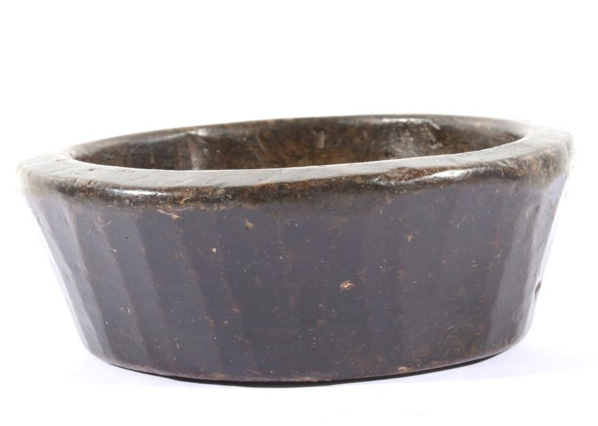 Shoshone Steatite Bowl w/ Togia Carvings c. 1860's