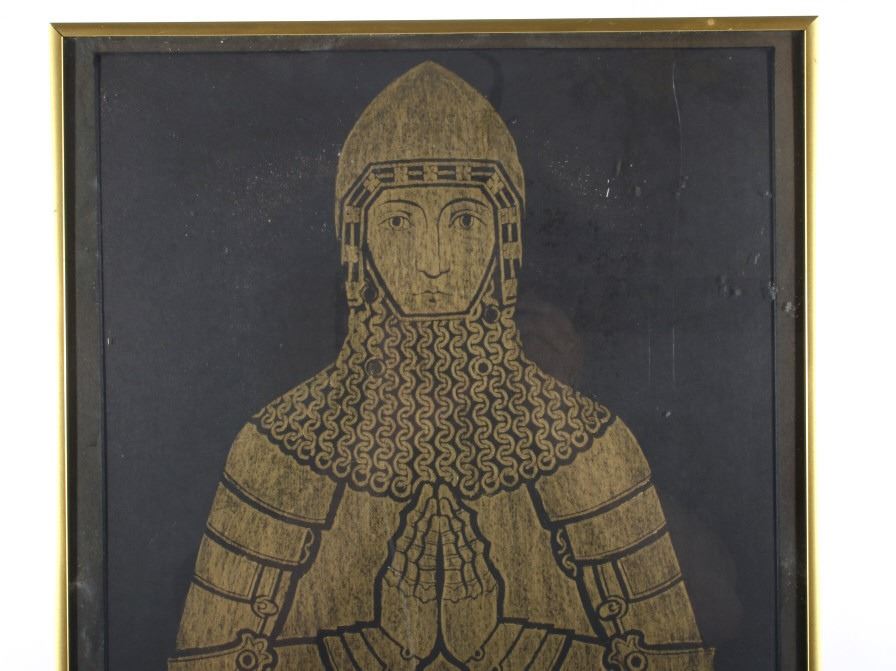 Sir Robert Wilson Brass Rubbing Westminster 1849