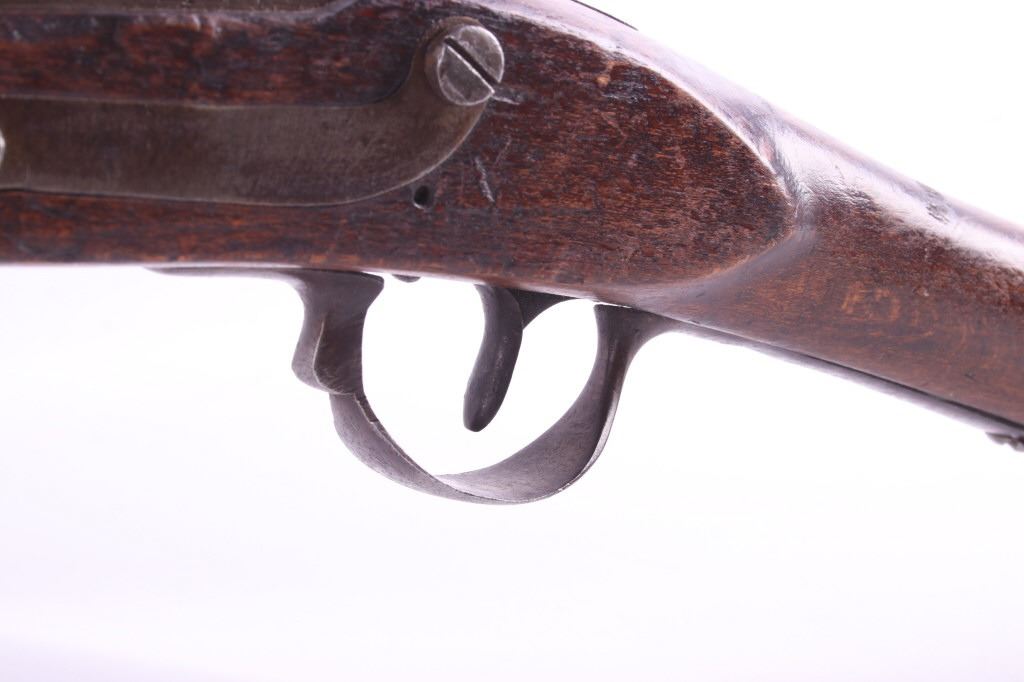 Early Belgian Liege Flintlock Musket Rifle