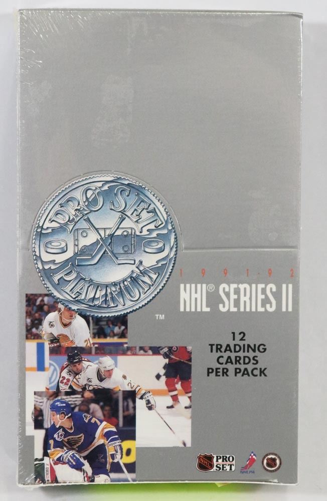 1991-92 PRO SET PLATINUM HOCKEY SERIES 2 FACTORY