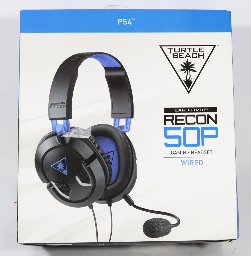 TURTLE BEACH RECON 50P GAMING HEADSET + MIC - Kastner Auctions