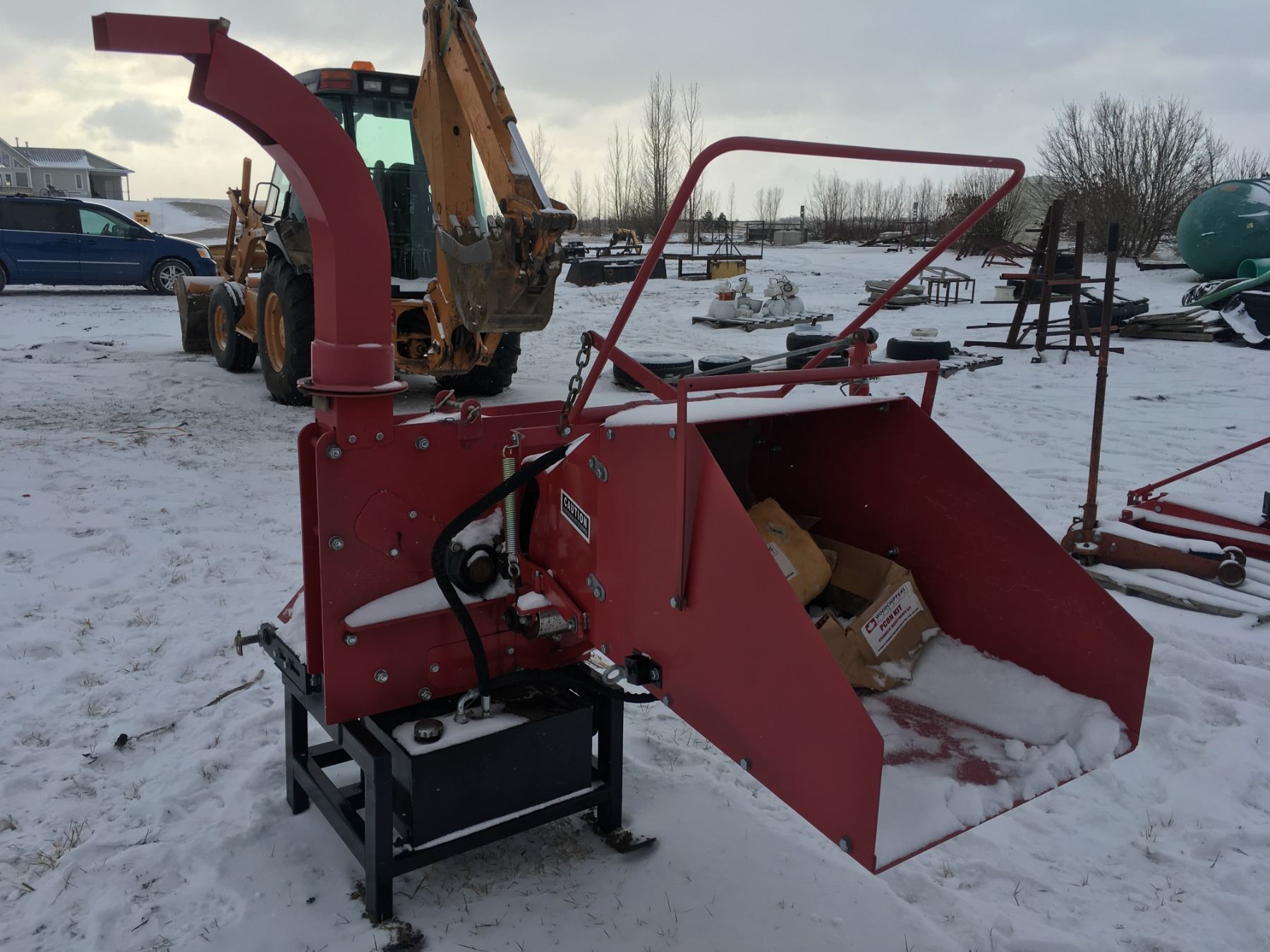 Wood Chipper, Model PC8H (made by Wood Chippers Canada) 3 pt hitch with ...