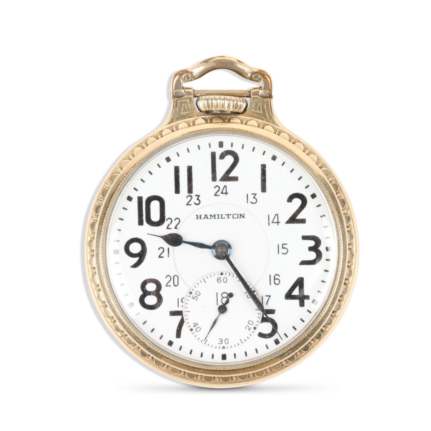 Hamilton, "992B" Railroad Pocket Watch