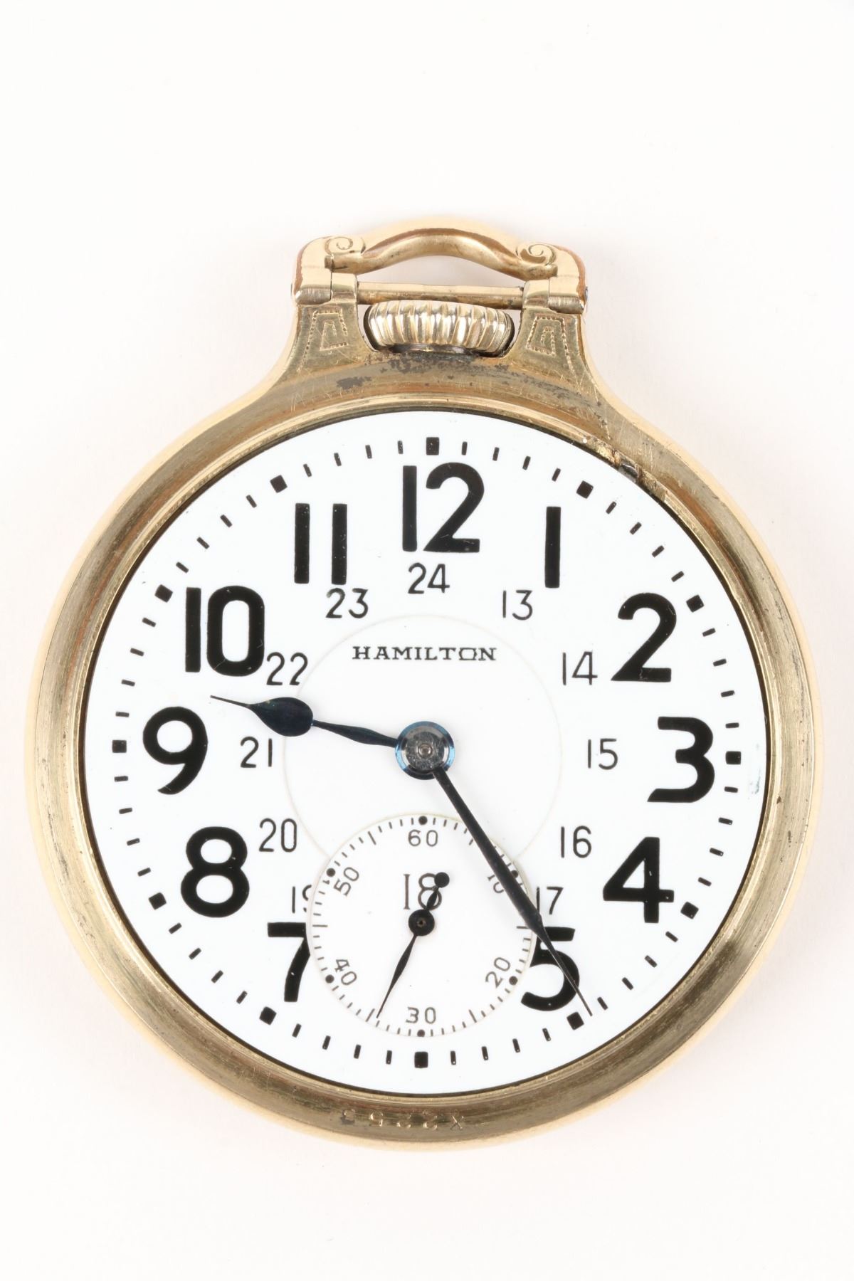 Hamilton, "992B" Railroad Pocket Watch