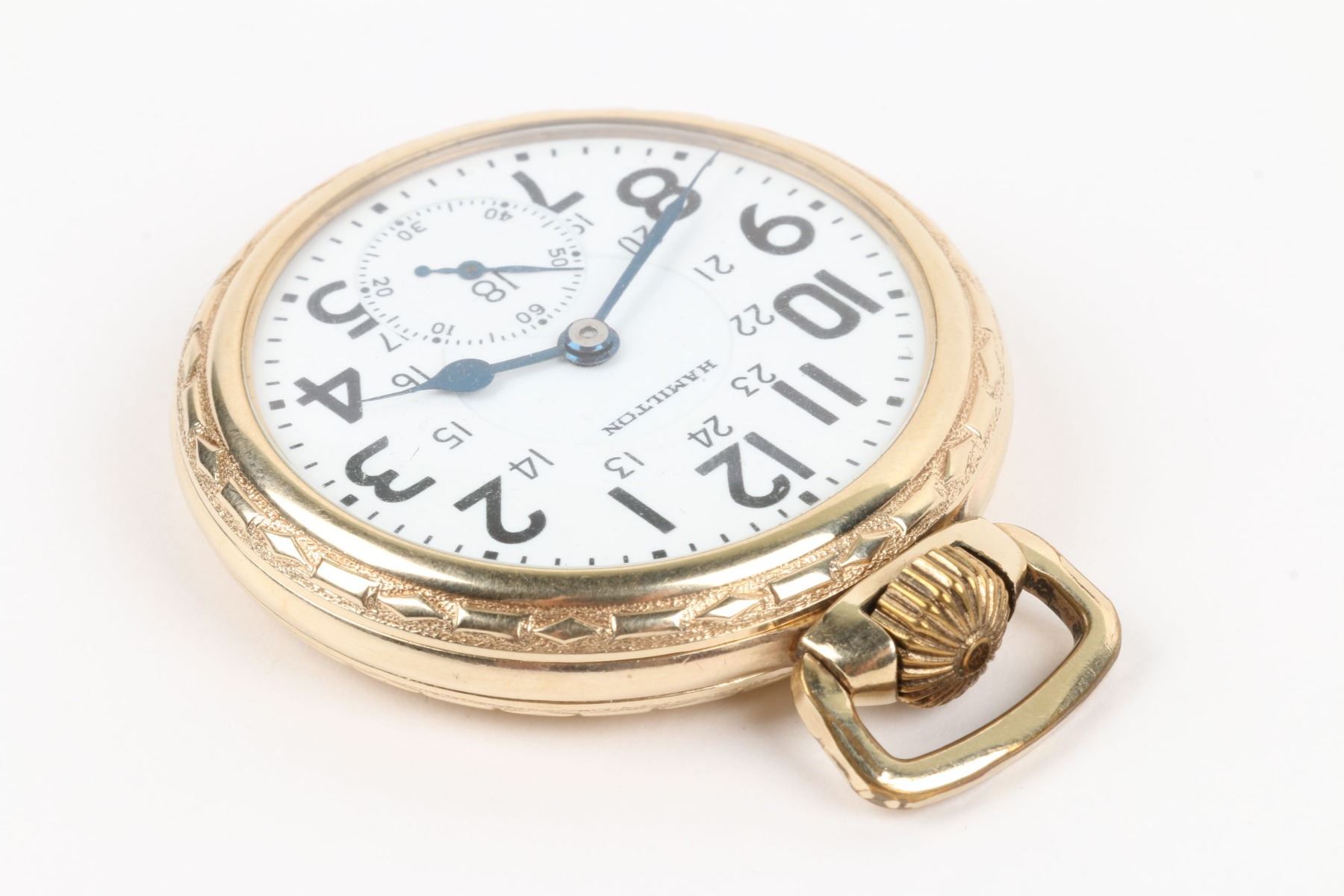 Hamilton, "992B" Railroad Pocket Watch