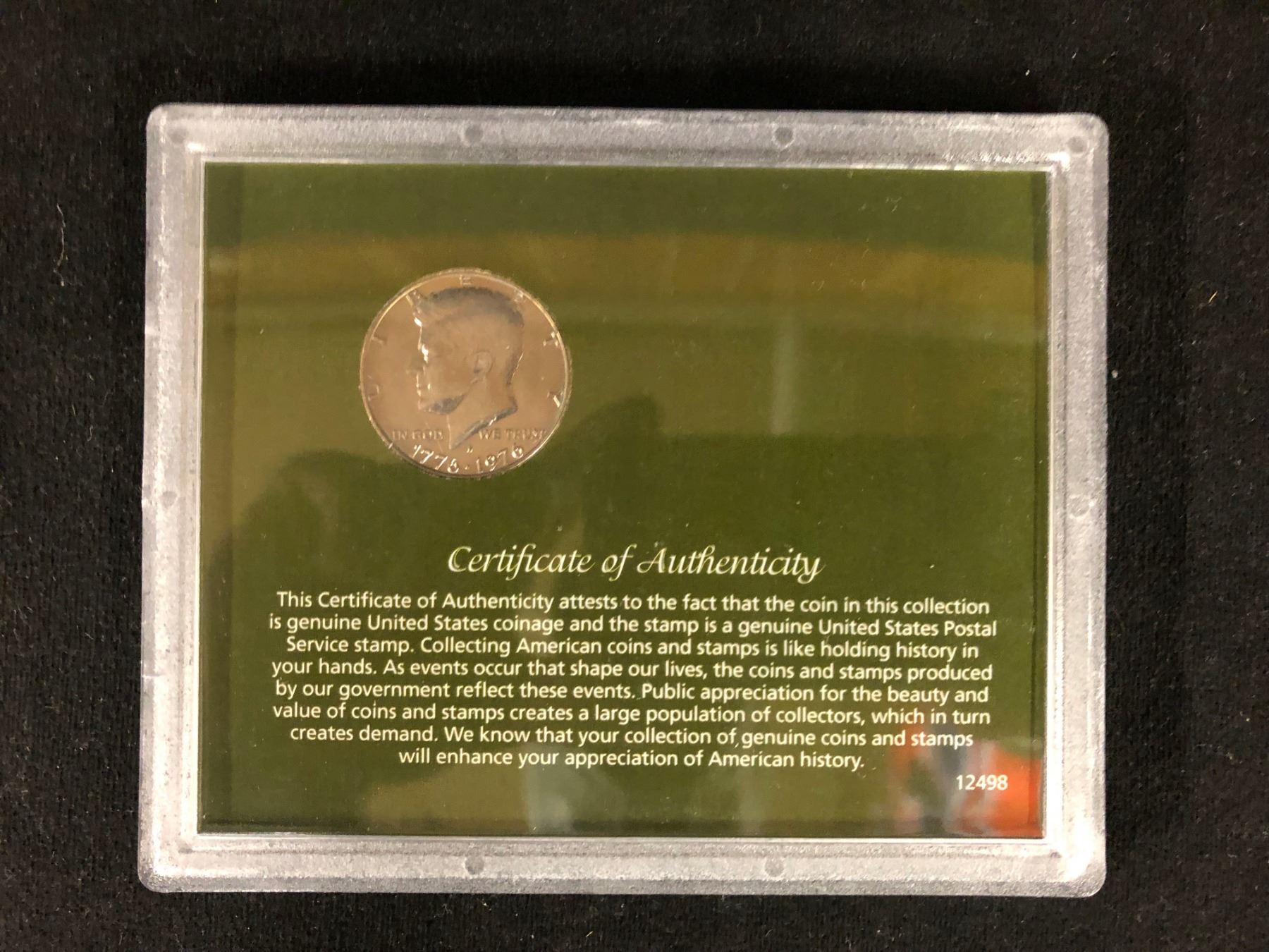 JOHN F. KENNEDY BICENTENNIAL COIN & STAMP COLLECTION (1976 BICENTENNIAL ...