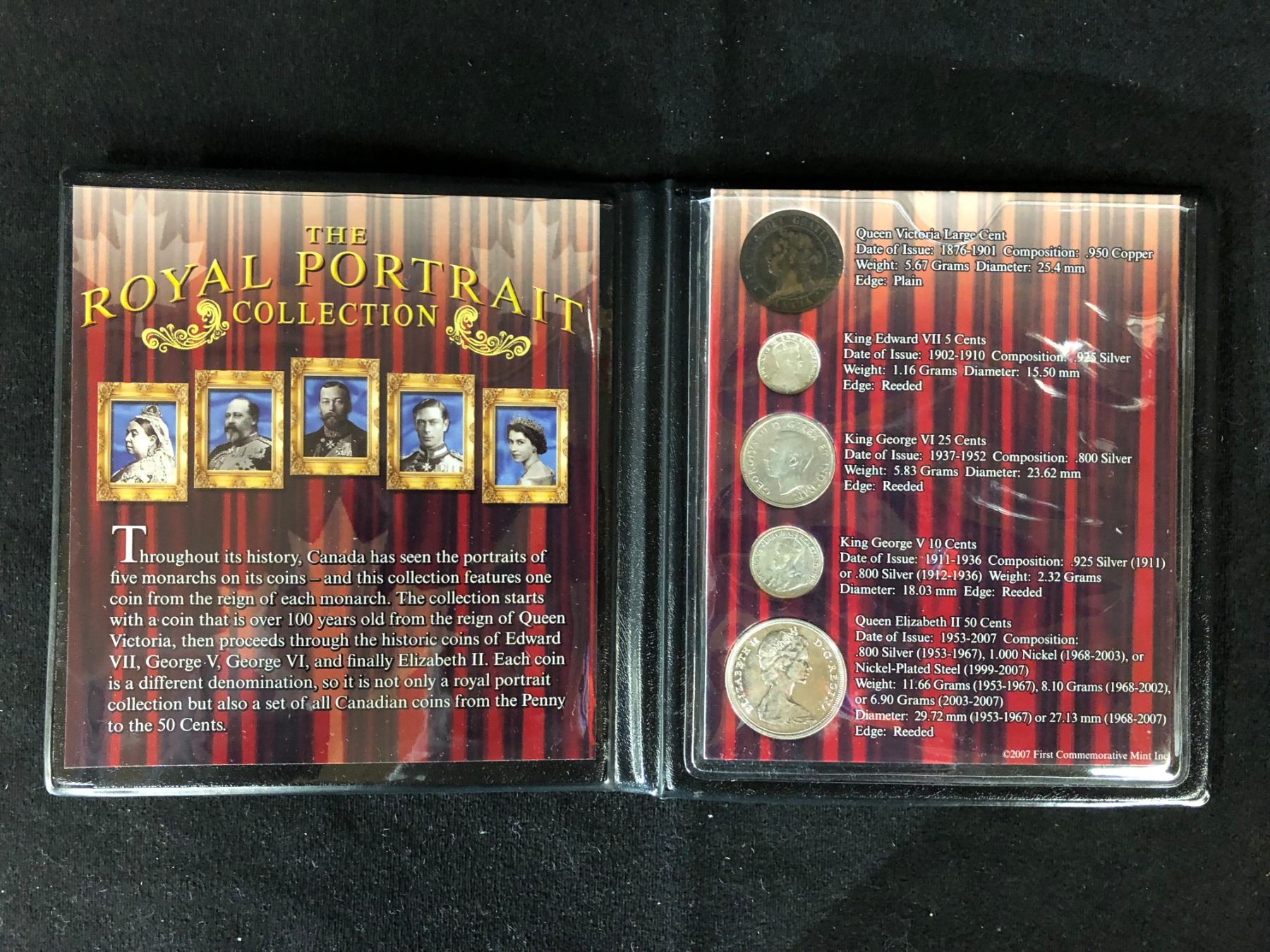 THE ROYAL PORTRAIT COIN COLLECTION