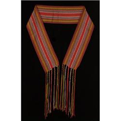 Meti Courier De Bois Assumption Sash 144" L. 9" W. Good Condition