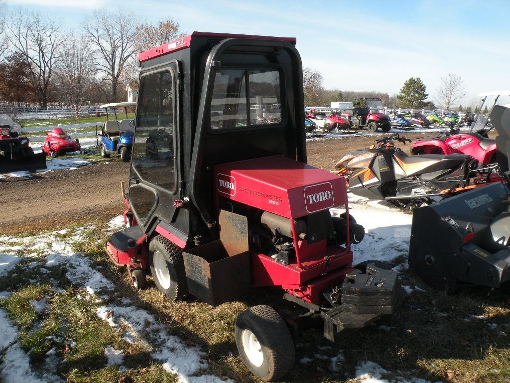 Toro Groundsmaster 328-D 4WD w/weights/deck/blower