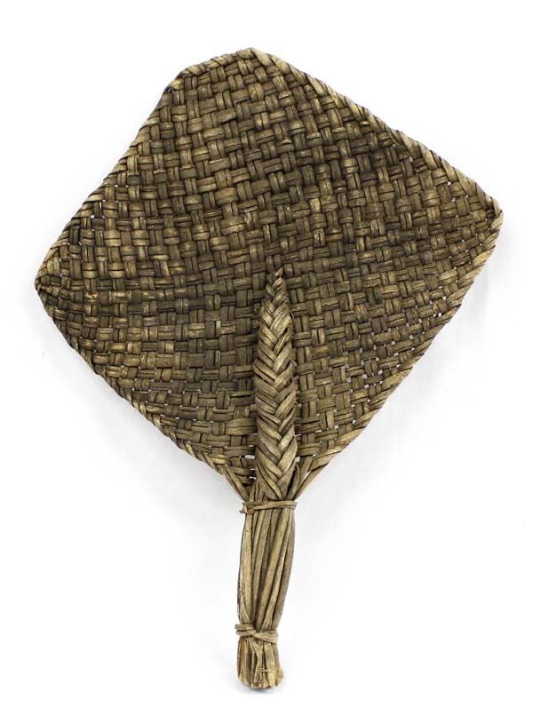 Antique Native American Woven Basketry Fan