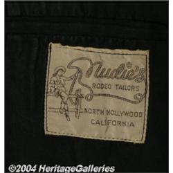 George Jones Stage-Worn 2-Piece Suit Designed by Nudie Cohn with Gold ...