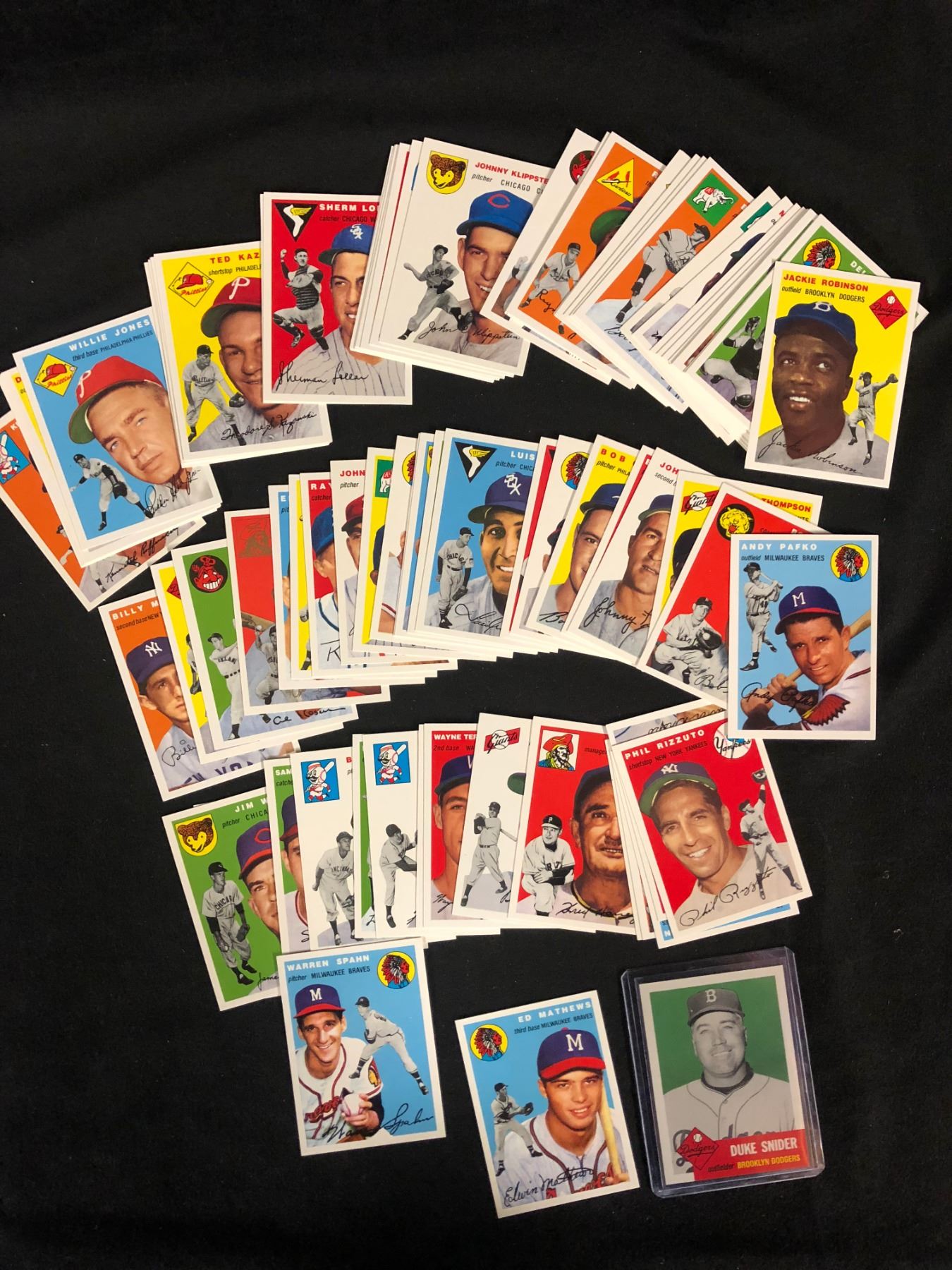 Baseball Trading Cards Lot