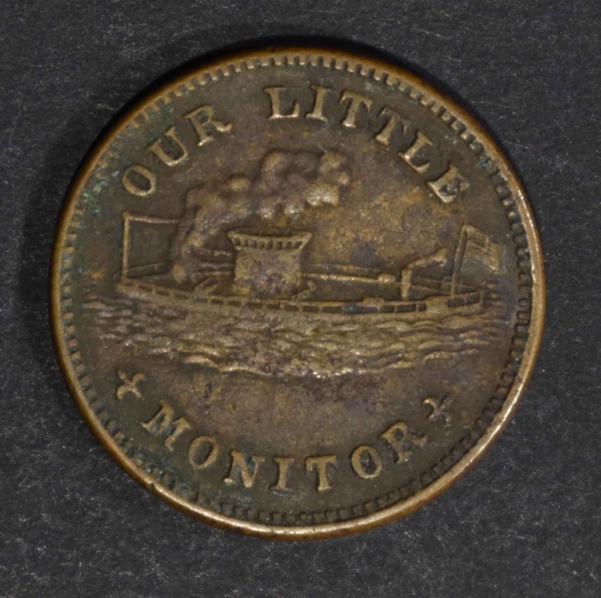 1863 CIVIL WAR "OUR LITTLE MONITOR"