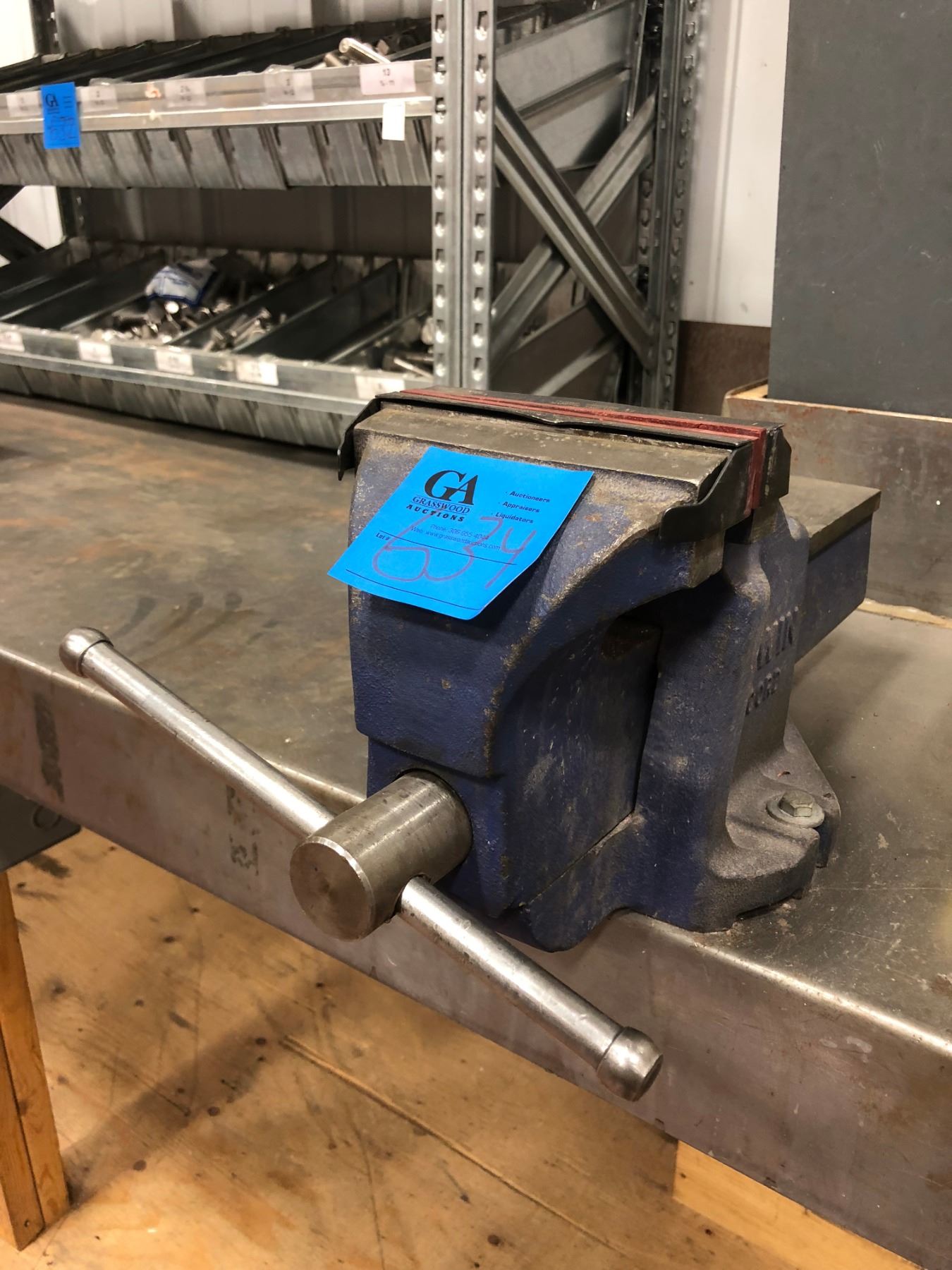 Westward 6" vise