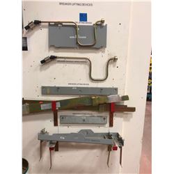 11 assorted breaker lifting devices