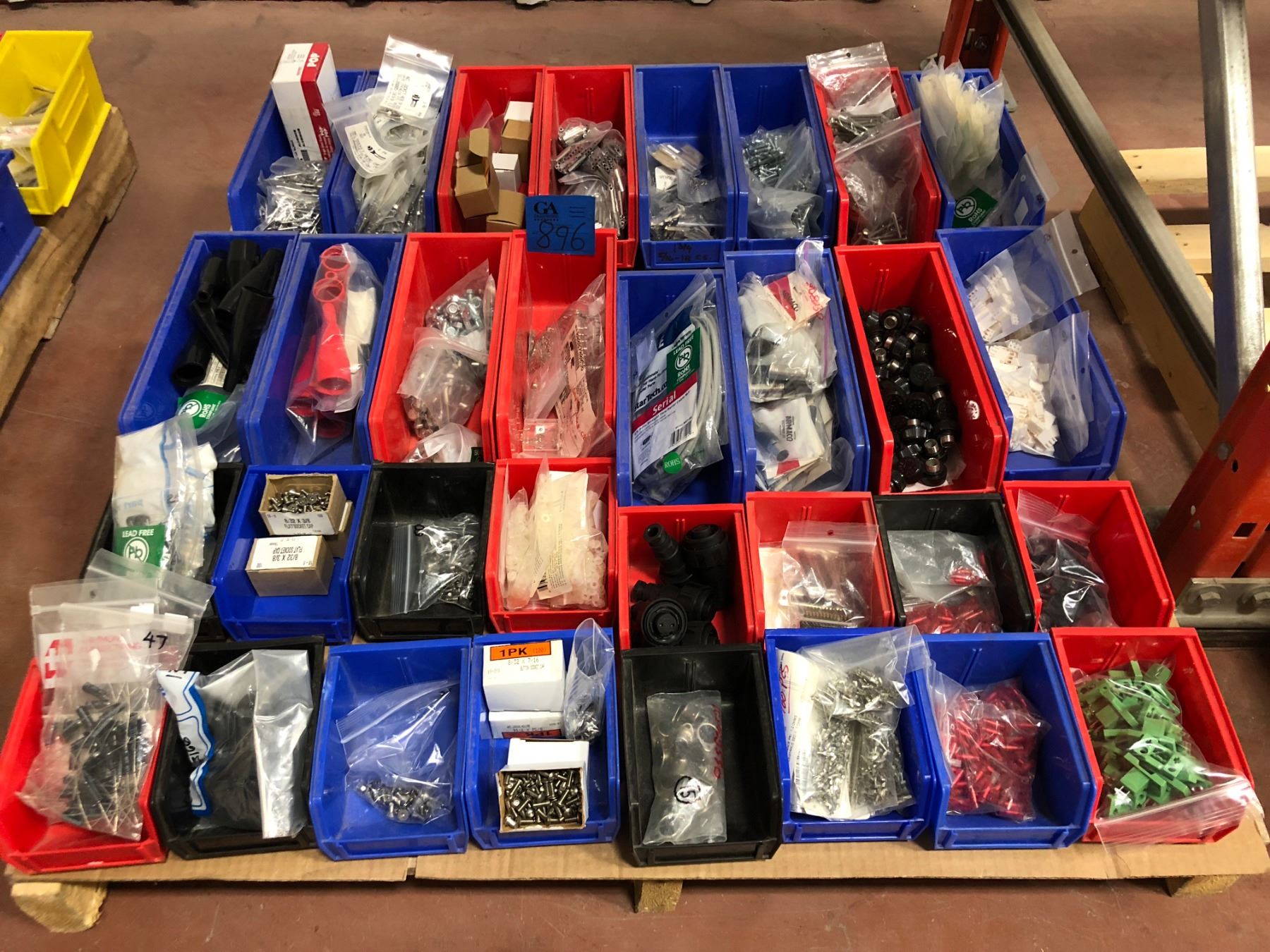 Assorted electronic components