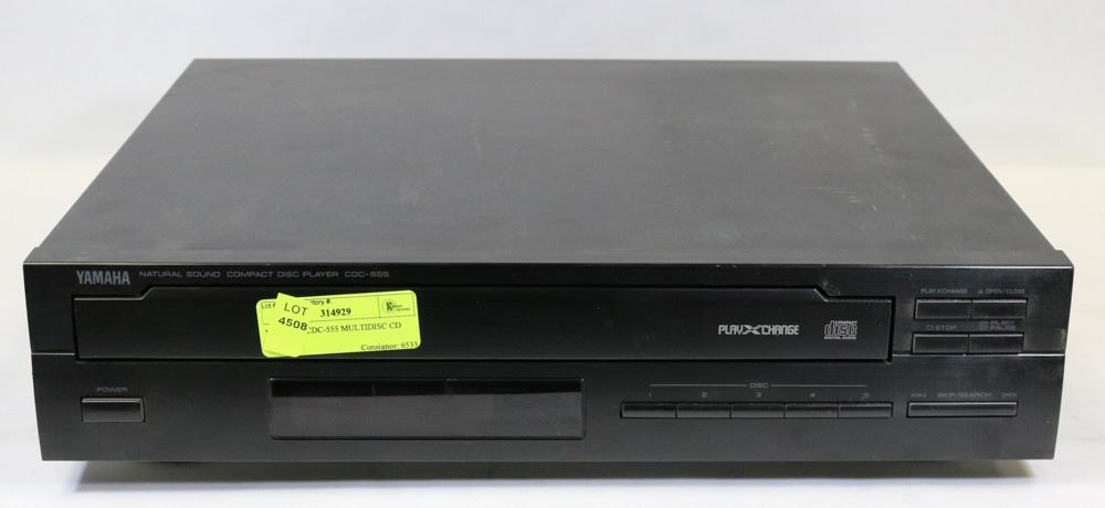 YAMAHA CDC-555 MULTIDISC CD PLAYER