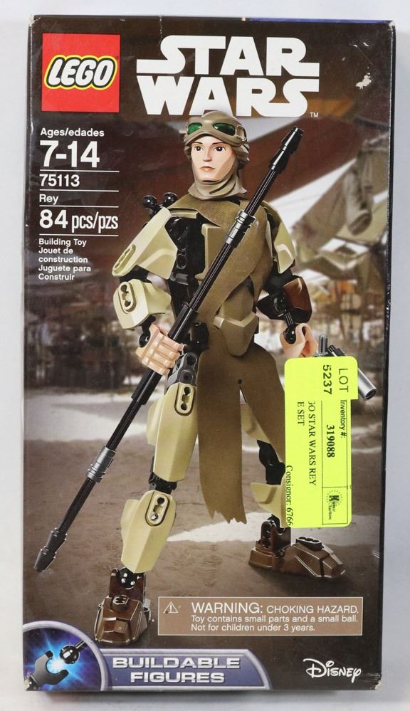 NEW LEGO STAR WARS REY FIGURINE SET