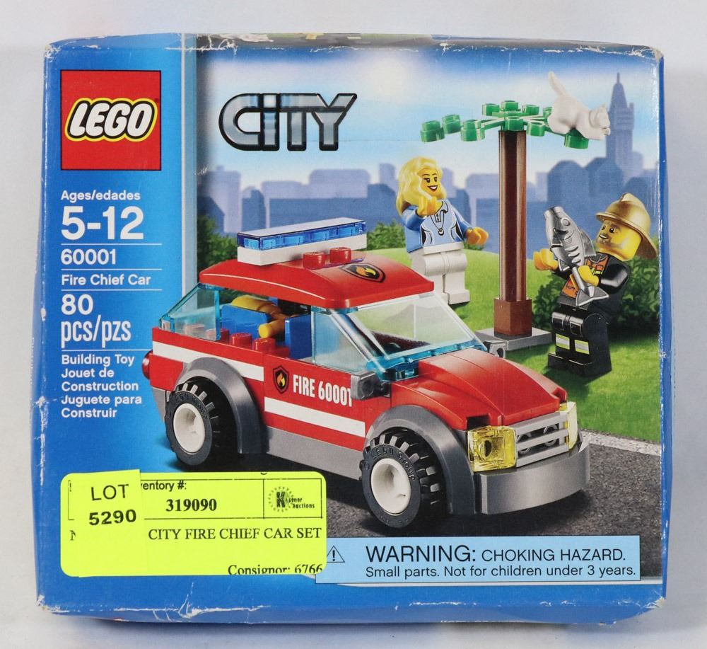 NEW LEGO CITY FIRE CHIEF CAR SET