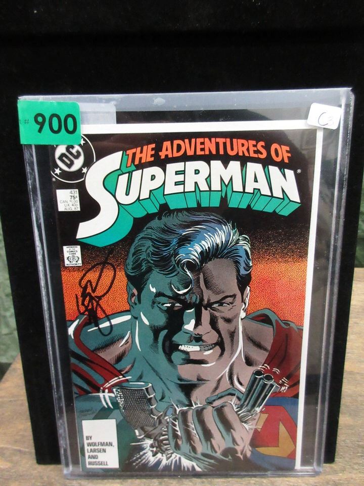 Erik Larsen Autographed "Superman" #431