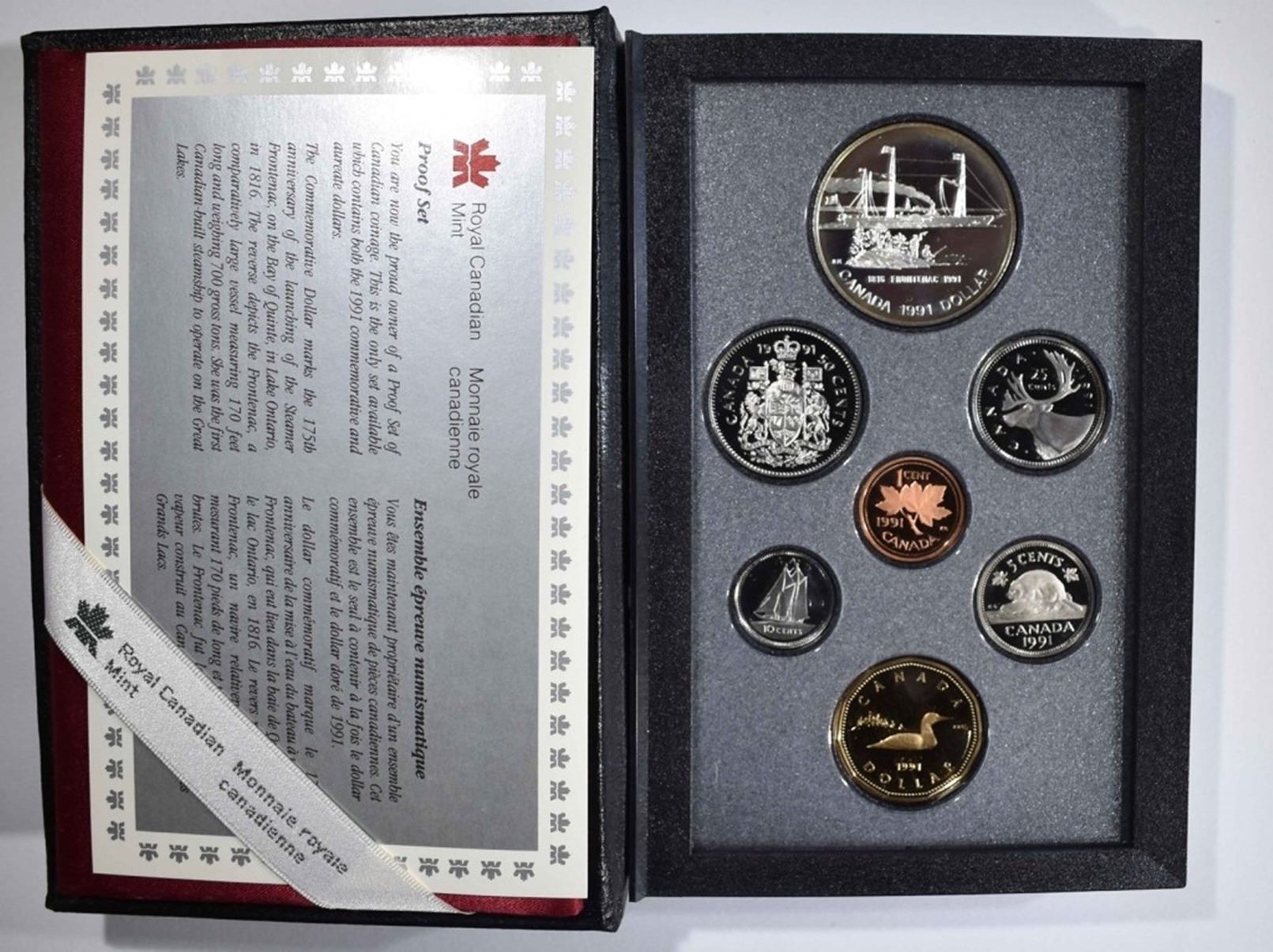 1991 CANADA PROOF SET (7 PIECES)