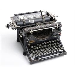 Old Underwood reporters typewriter