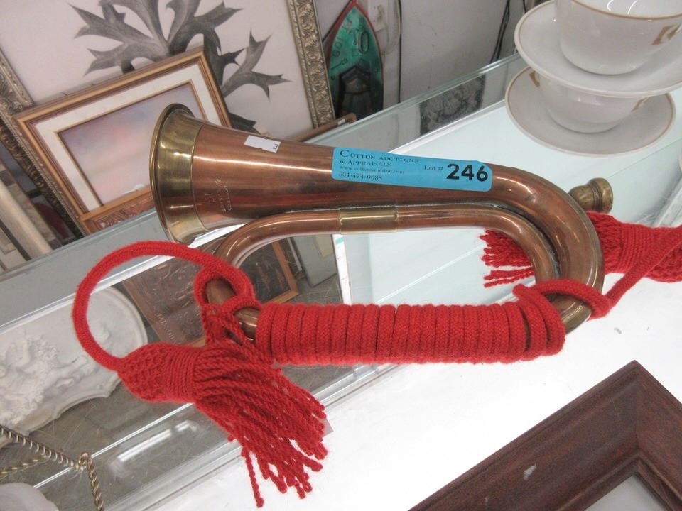 Potter Aldershot Brass & Copper Hunting Horn