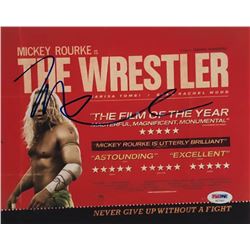Mickey Rourke Signed "The Wrestler" 8x10 Photo (PSA COA)