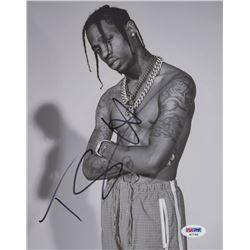 Travis Scott Signed 8x10 Photo (PSA COA)
