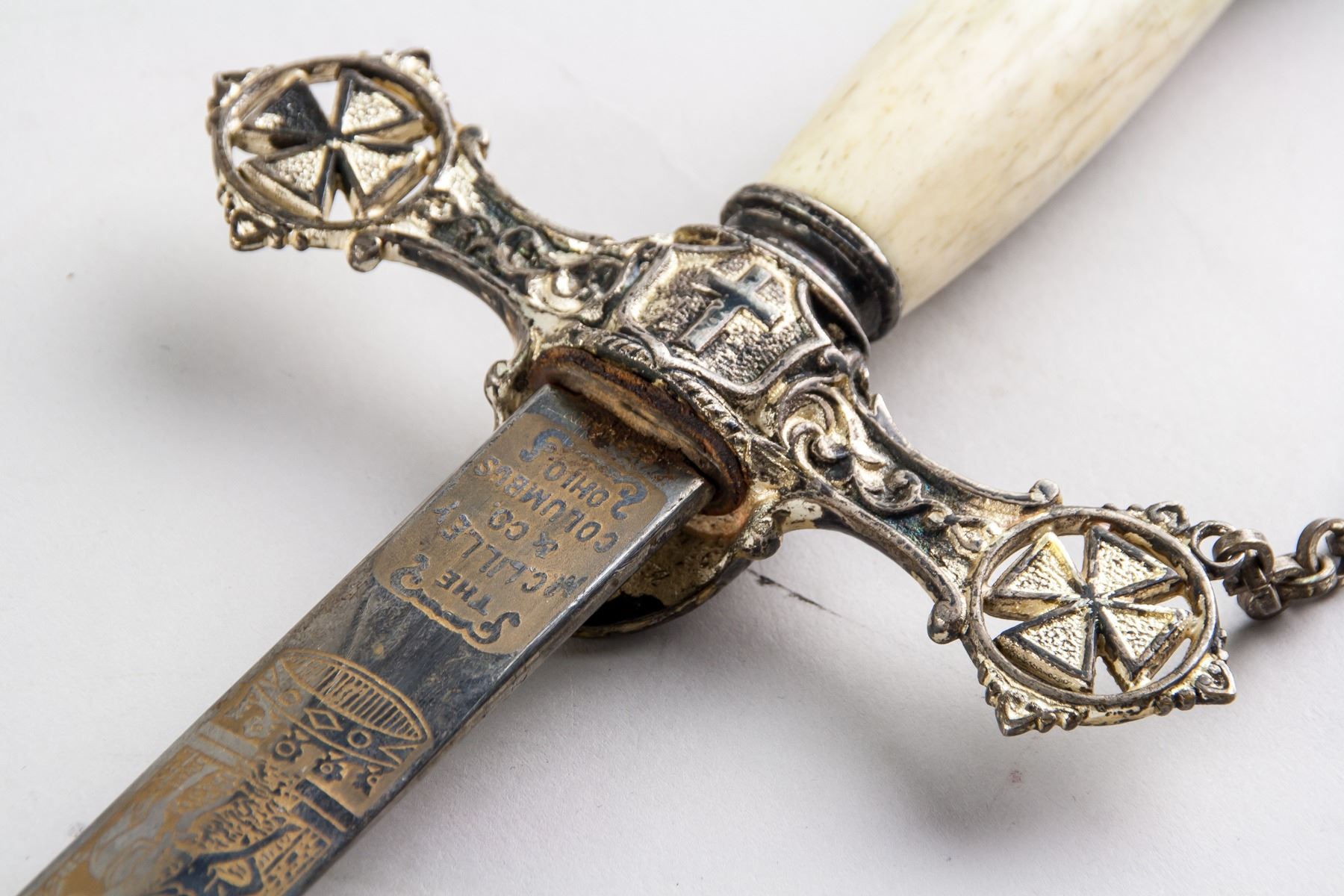 Vintage M.C. Lilley & Co Knights Of Columbus Sword