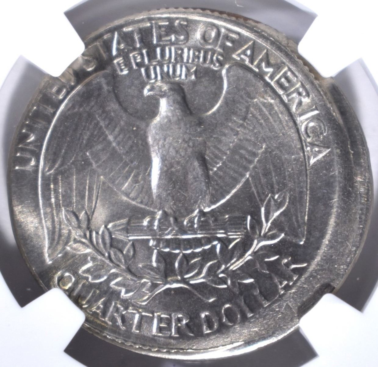 1981-P MINT ERROR WASH. QUARTER NGC UNC details