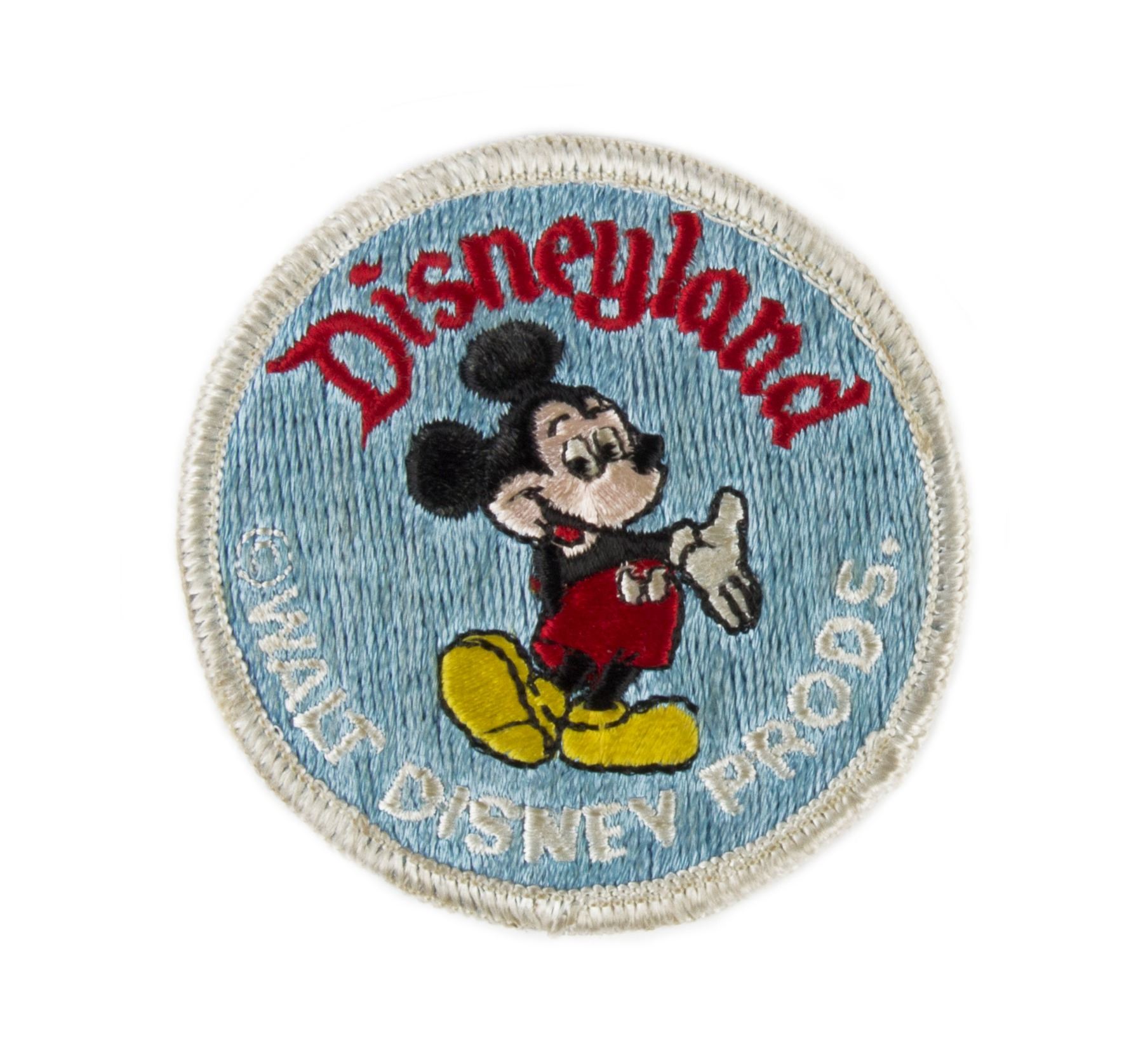 Walt Disney Productions Disneyland Mickey Patch.