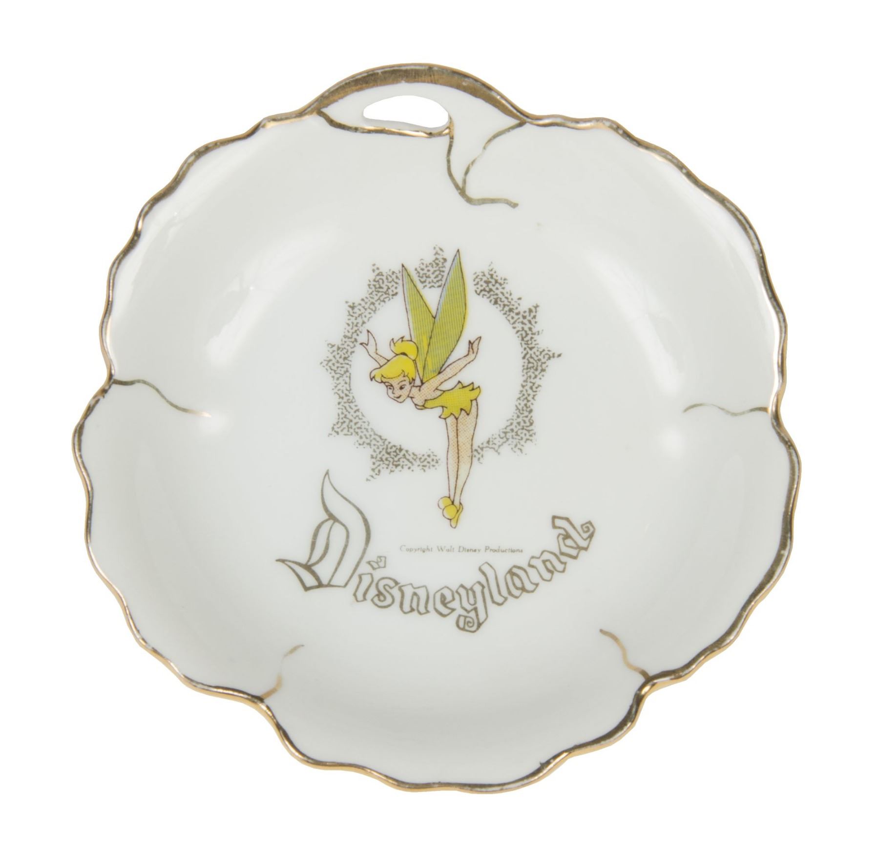 Eleanore Welborn Ceramic Tinker Bell Dish.