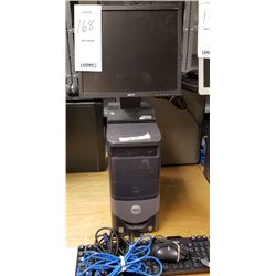 DELL OPTIPLEX 170L DESKTOP COMPUTER/ XP PROFESSIONAL/ACER FLAT MONITOR ...
