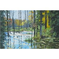 Algonquin Backwoods; Ronald N. Okey (Canadian, 1921 - )