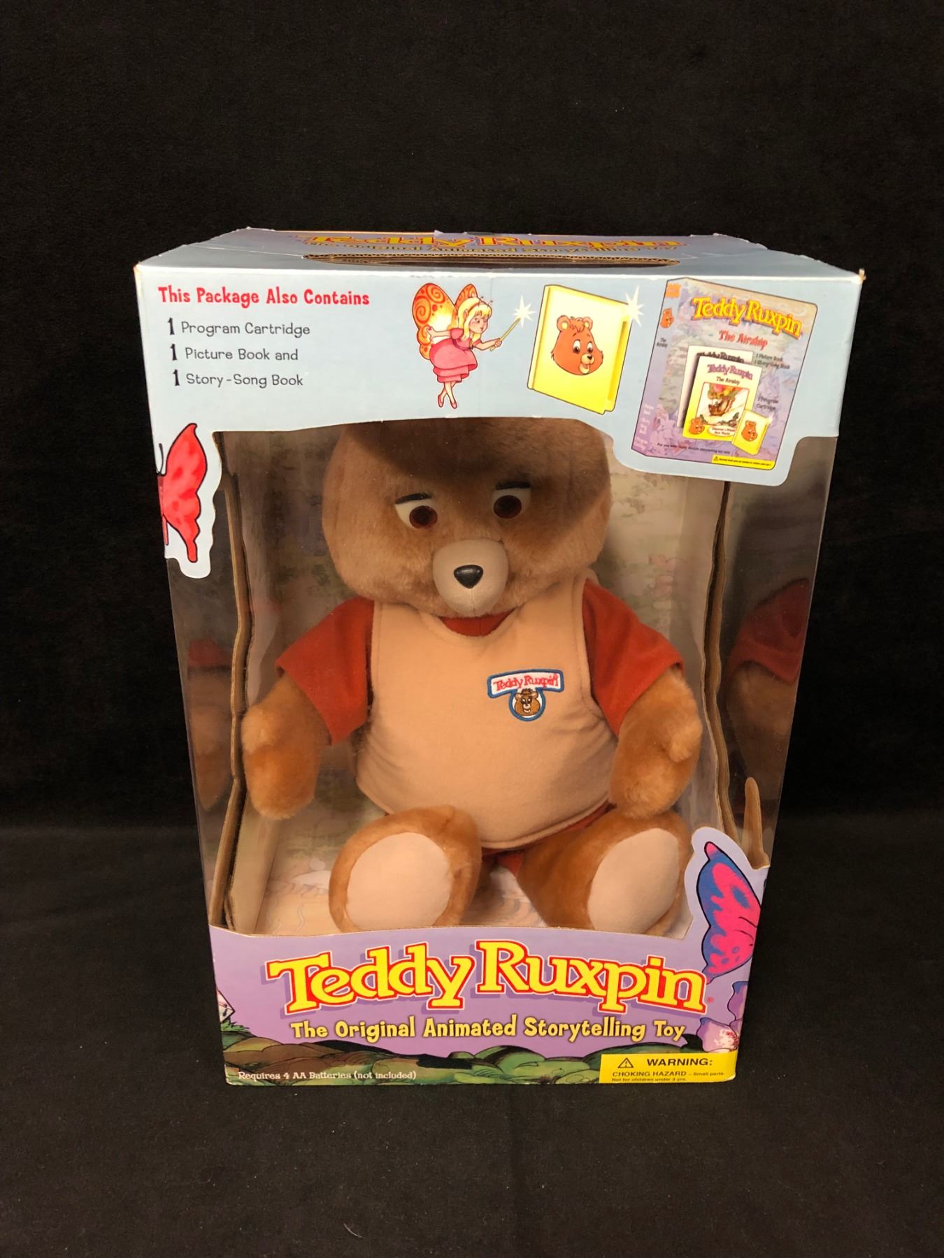 TEDDY RUXPIN THE ORIGINAL STORYTELLING TOY