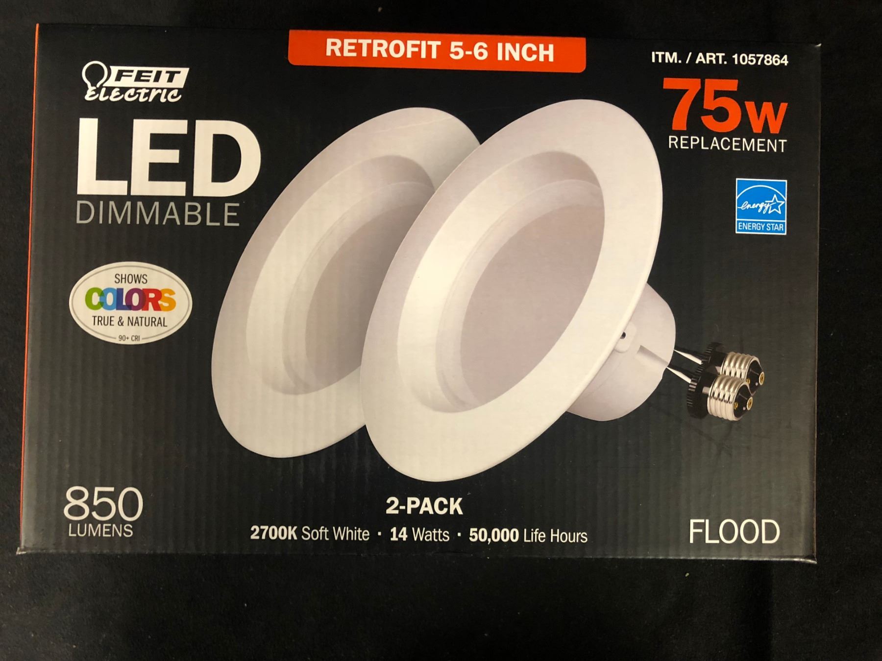 Feit Electric 75-watt Replacement 5/6-Inch Dimmable Retrofit Kit
