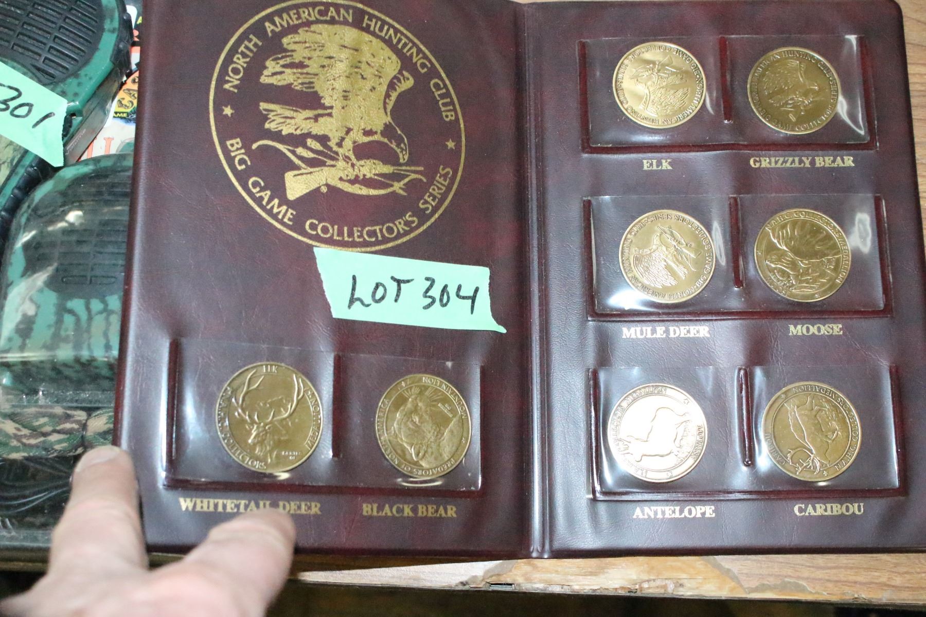 North American Hunting Club Big Game Collector Series Coins