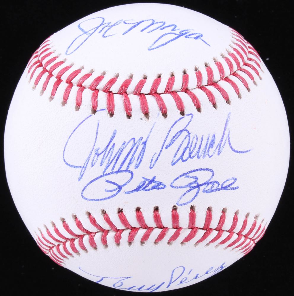 Big Red Machine OML Baseball Signed by (4) with Joe Morgan, Johnny ...