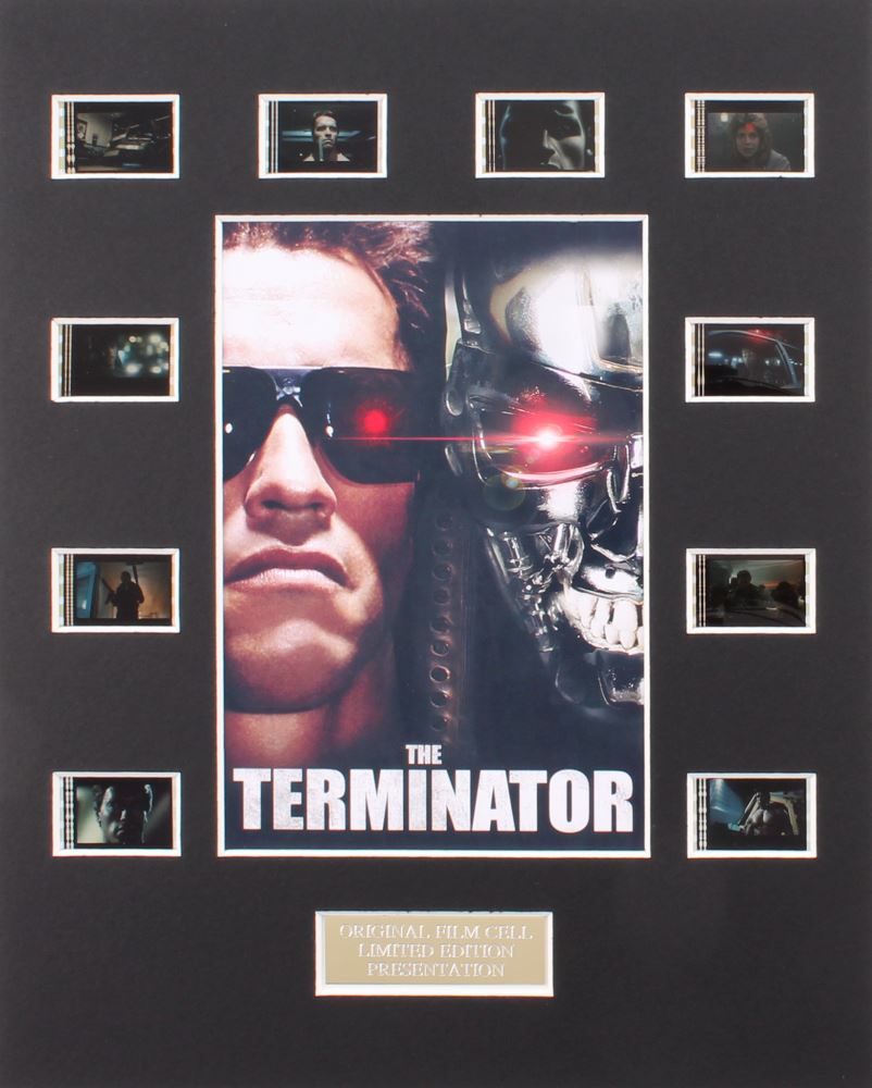 "The Terminator" Limited Edition Original Film/Movie Cell Display